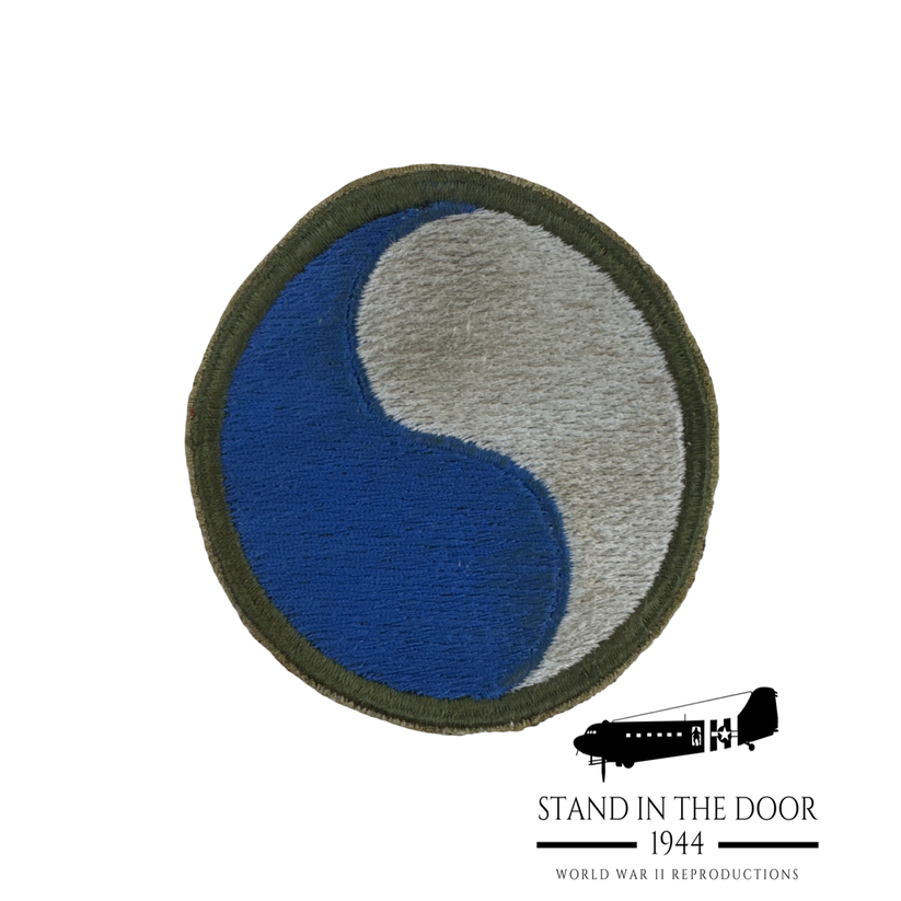 29th Infantry Patch (reproduction) – Stand In The Door 1944