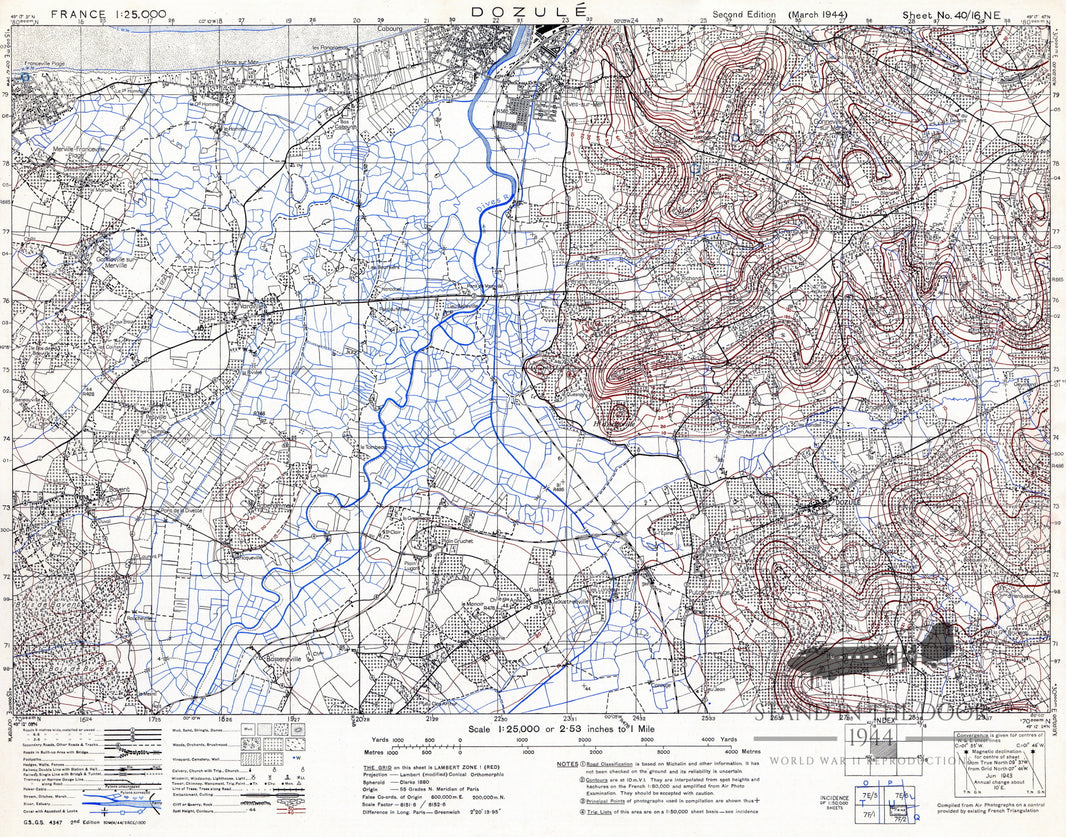 Normandy Maps – Stand In The Door 1944