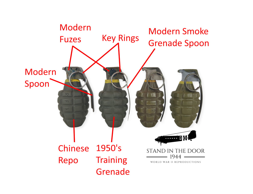 Replica MKII Hand Grenade – Stand In The Door 1944