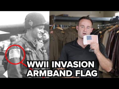 Invasion Armband Flag – Stand In The Door 1944